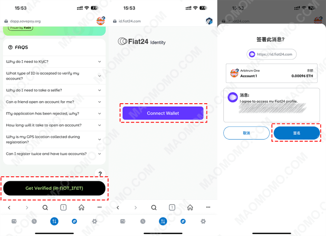 [Fiat24]联名SavePay瑞士IBAN账户开户保姆式教程 | MAOMOMO